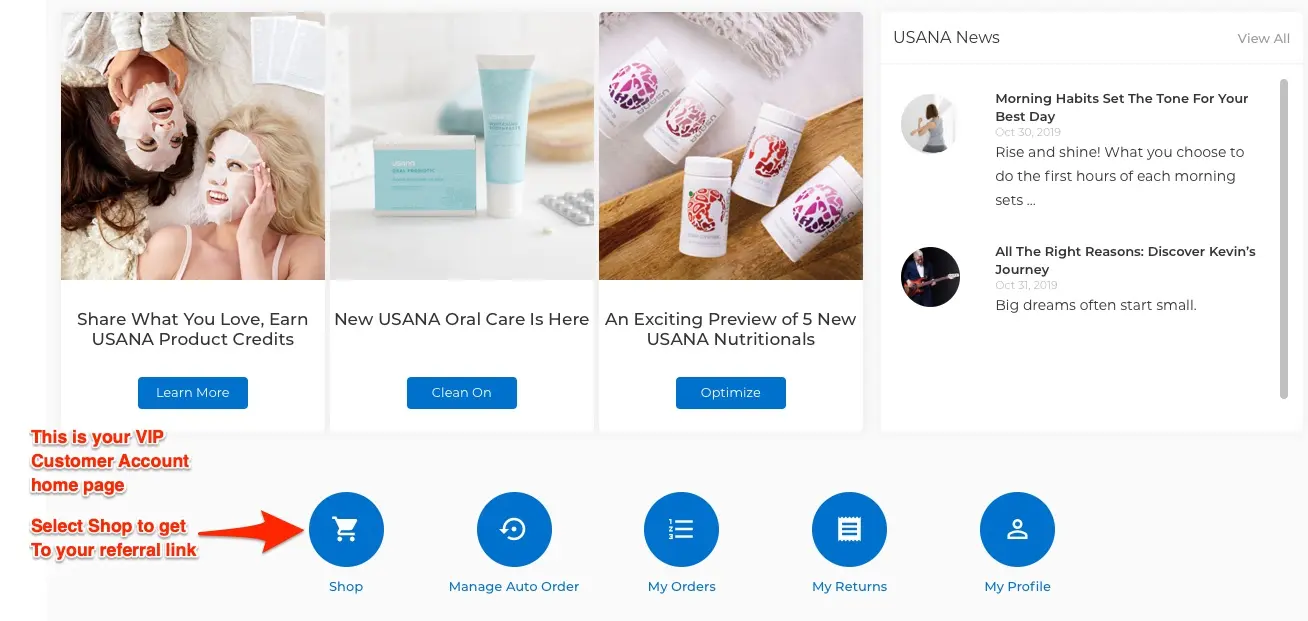 USANA Refer a Friend Program